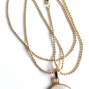 Saint Benedict Shell Medals, Mother of Pearl St Benedict Pendant, San ...