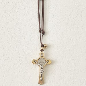 Home Protection Amulet Decor, Saint Benedict Cross Charm, Door Hanger ...