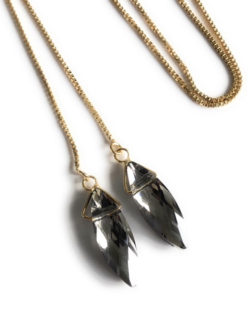 Y Shape Necklace Lariat Long Necklace Gold Bolo Necklace - Etsy