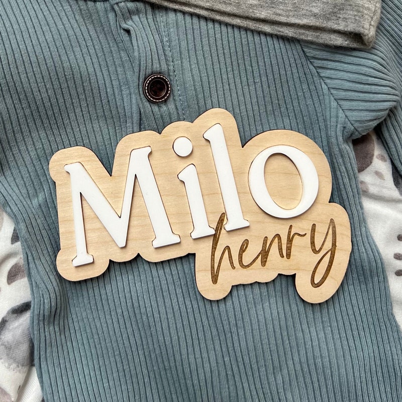 Baby Name Sign - Etsy