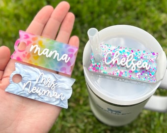 Personalized Tumble Name Tag 40oz/30oz Stanley Tumbler 40oz - Etsy