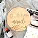 IVF Announcement Sign Our IVF Miracle Keepsake Infertility Journey Made ...