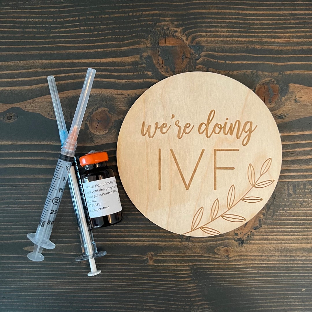 IVF / IUI Keepsake Sign | We’re Doing IVF | Infertility Journey ...