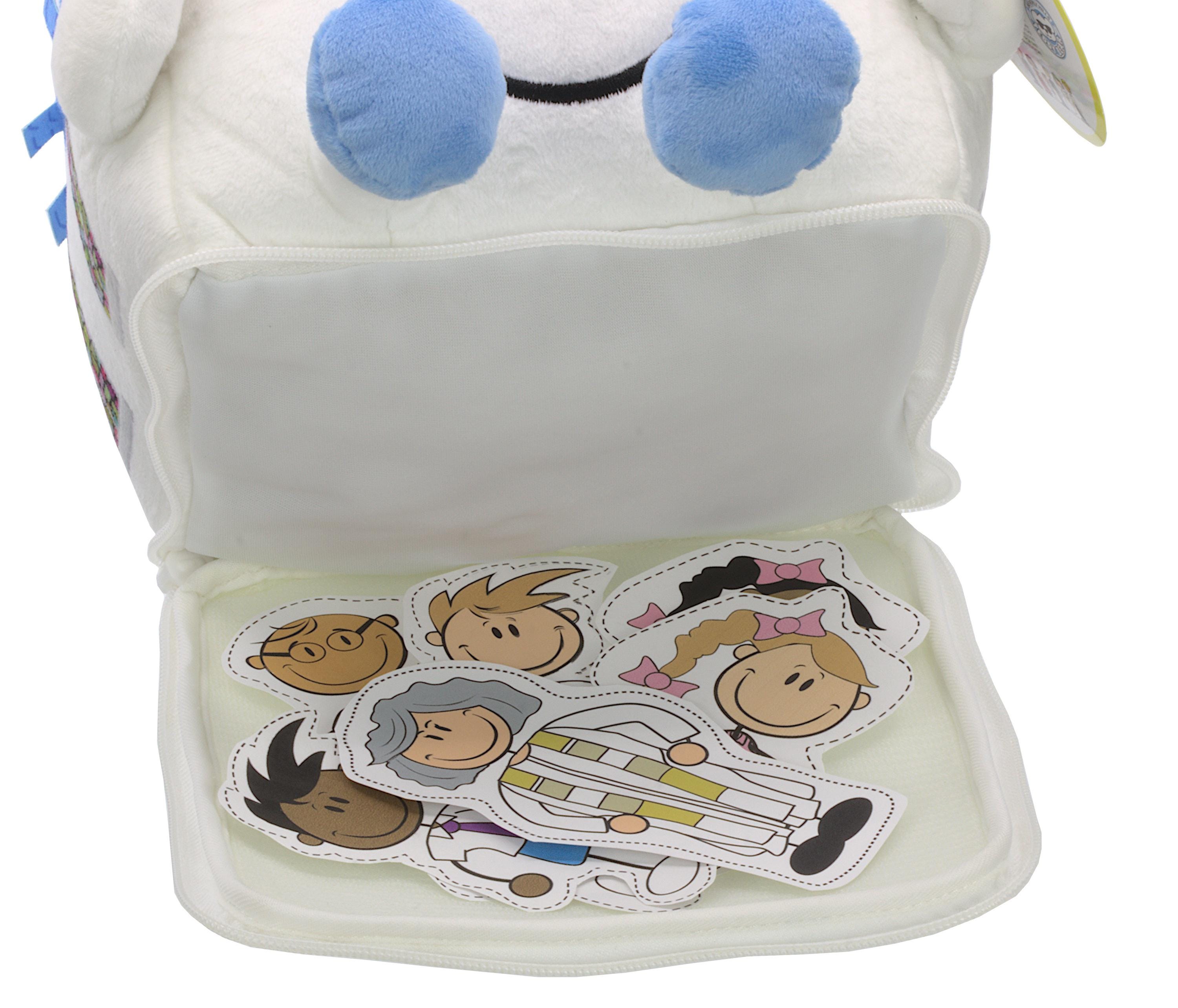 Let's Play Church Toy Plush - Cute Plush Church With Zipper Compartment ...