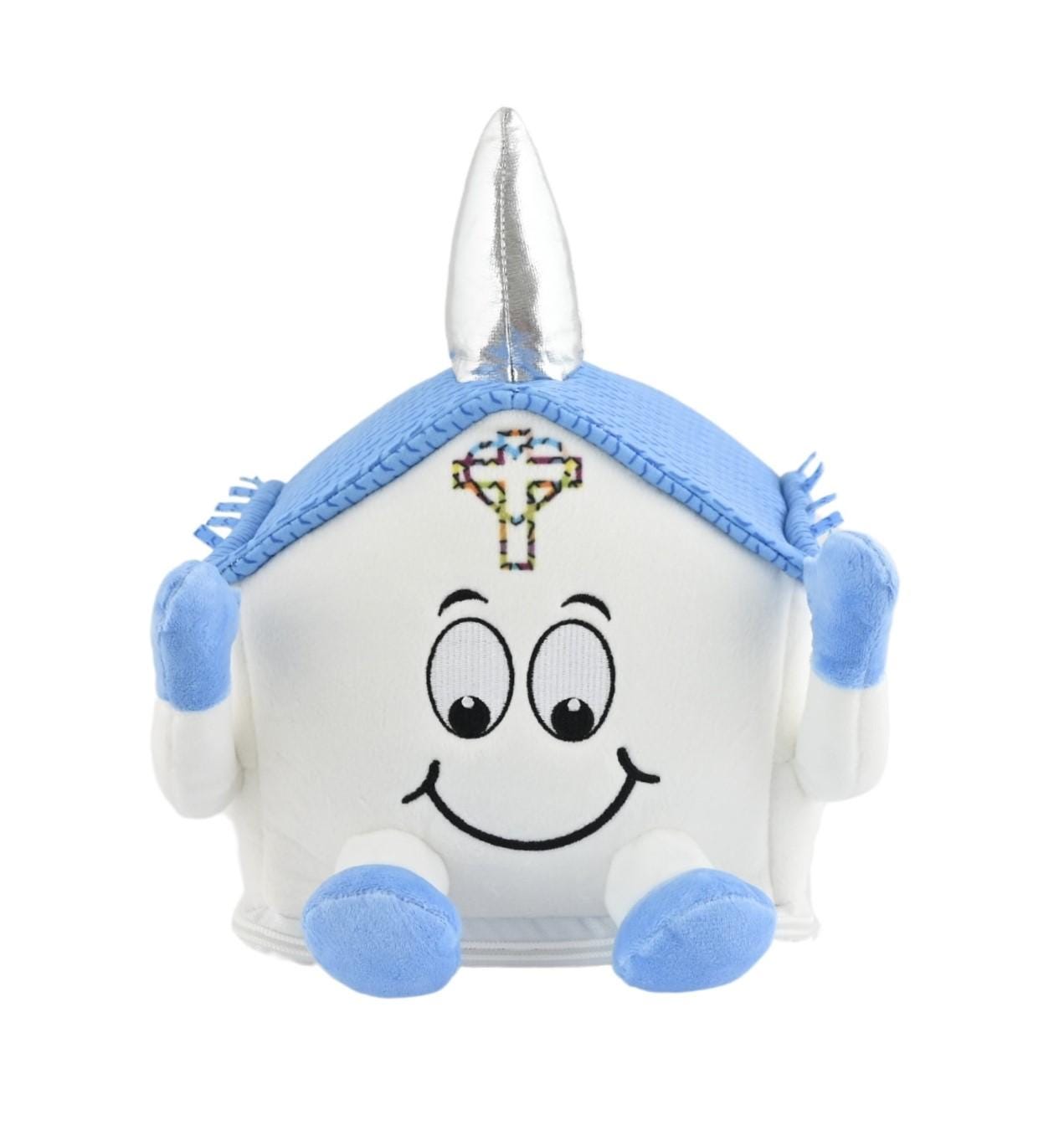 Let's Play Church Toy Plush - Cute Plush Church With Zipper Compartment ...