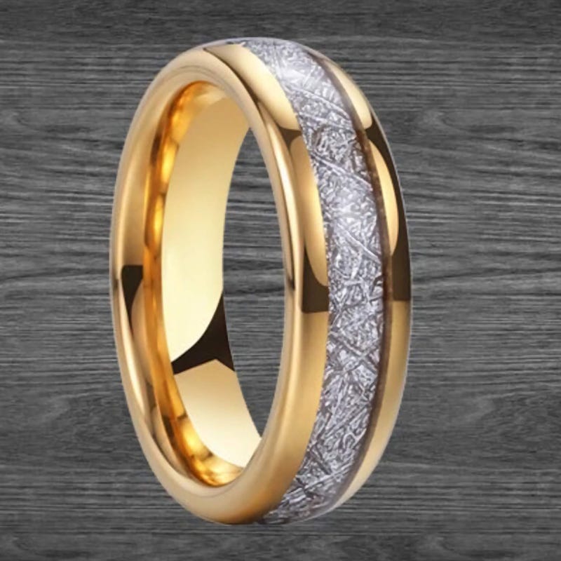 Couple Ring Set Meteor - Etsy