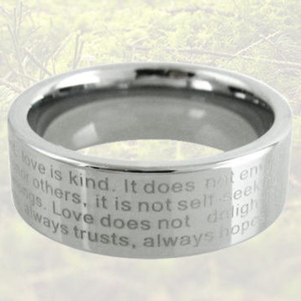 Bible Verse Ring - Etsy