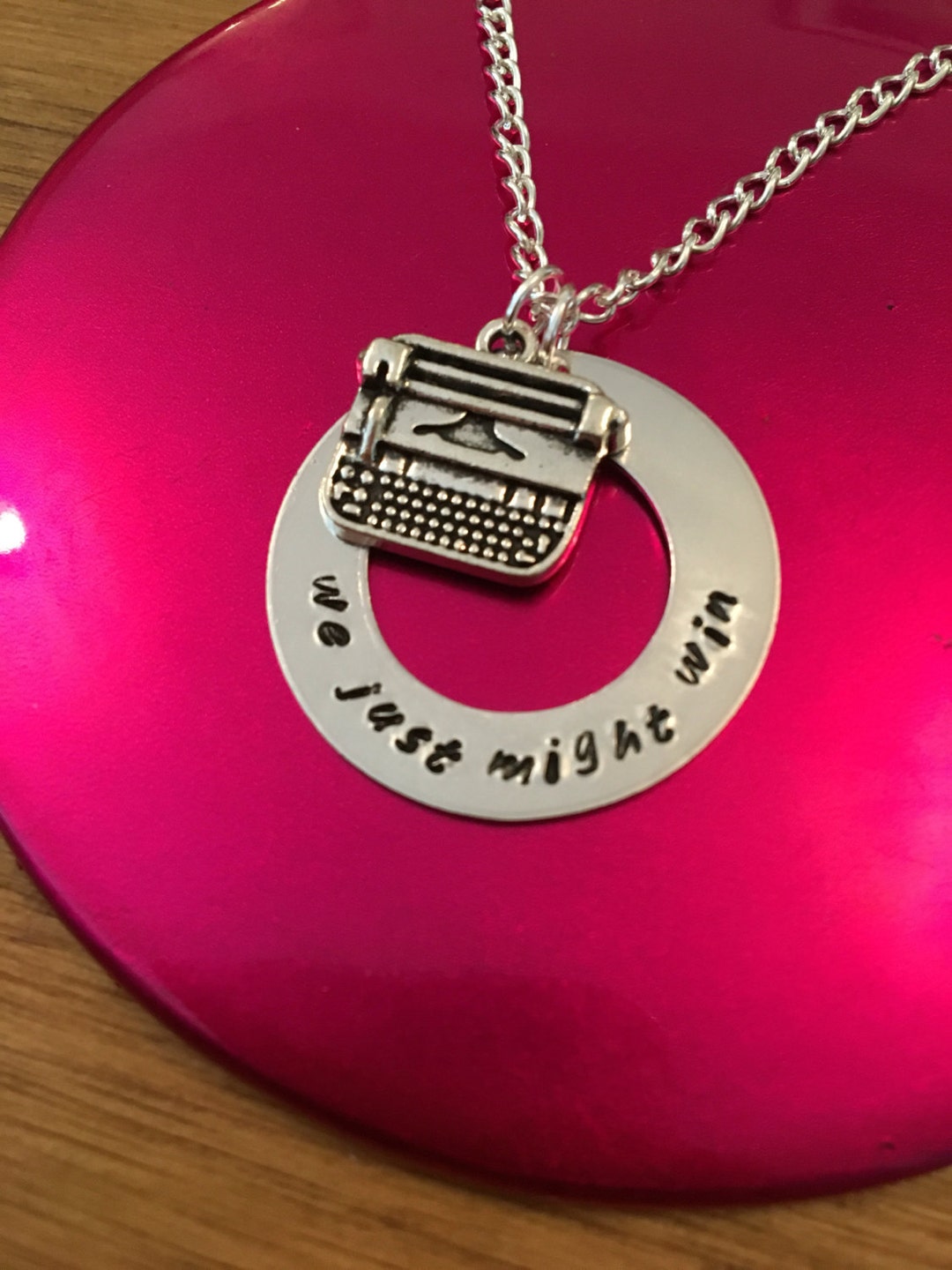 We Just Might Win Katherine Plumber Newsies Necklace - Etsy