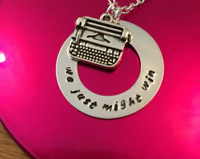 We Just Might Win Katherine Plumber Newsies Necklace - Etsy