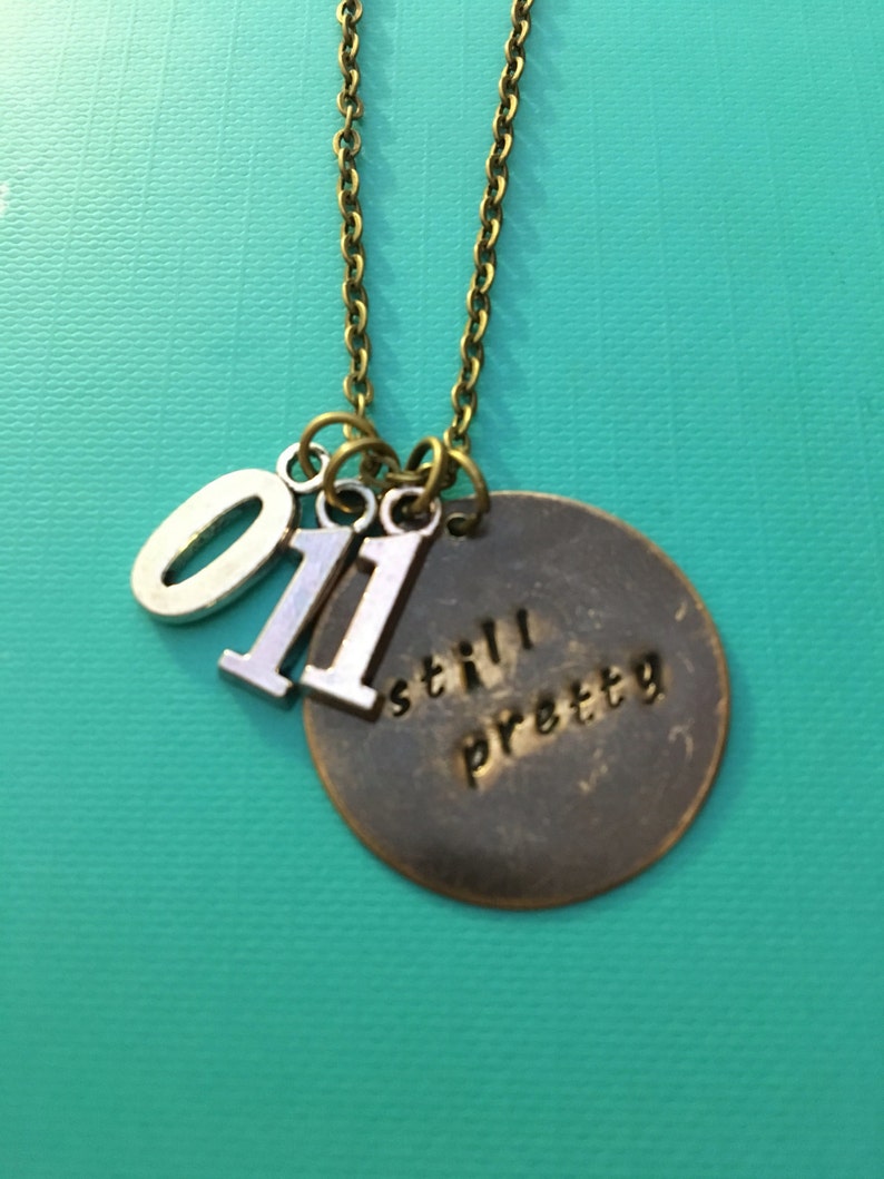 Still Pretty Eleven Stranger Things Necklace | Etsy Still Pretty Eleven Stranger Things Necklace | Etsy