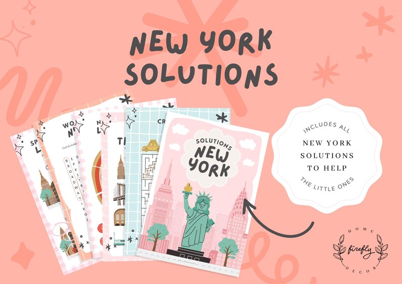 47 New York Activity Worksheets for Kids | Printable NYC Games ...