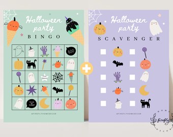 Witch Bingo Cards, a Printable Magical Birthday Game, With Spooky Vibes ...