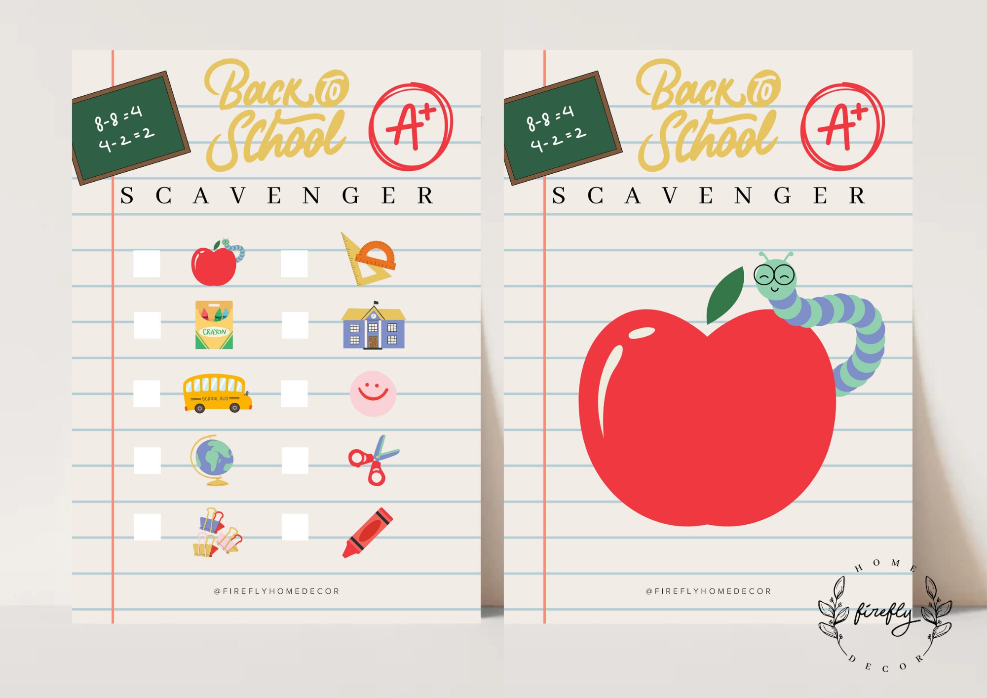 Back to School Bingo / Scavenger Hunt Checklist Game Back to School ...