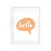 Hello Coral Nursery Wall Art Decor Kids Bedroom Printable - Etsy