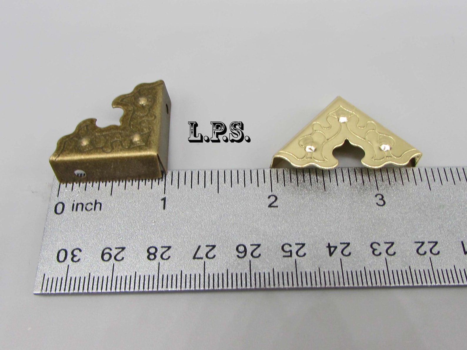 Brass Box Corners. Silver Box Corners Antique Brass Box - Etsy