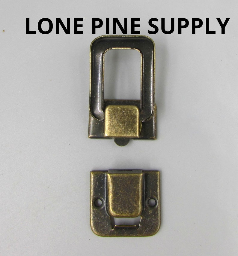 2 Latches, Antique Brass Lathes, Antique Brass Plated Latch, - Etsy