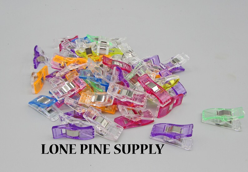 50 Sewing Clips Quilting Clips Pattern Clips 50 Clips 50 | Etsy