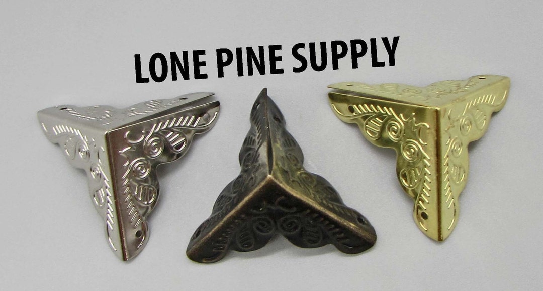 Brass Box Corners. Silver Box Corners, Antique Brass Box Corners ...