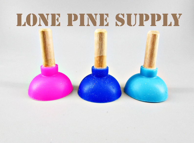 Cute Little Plungers. Mini Plungers. Colored Mini Plungers. - Etsy