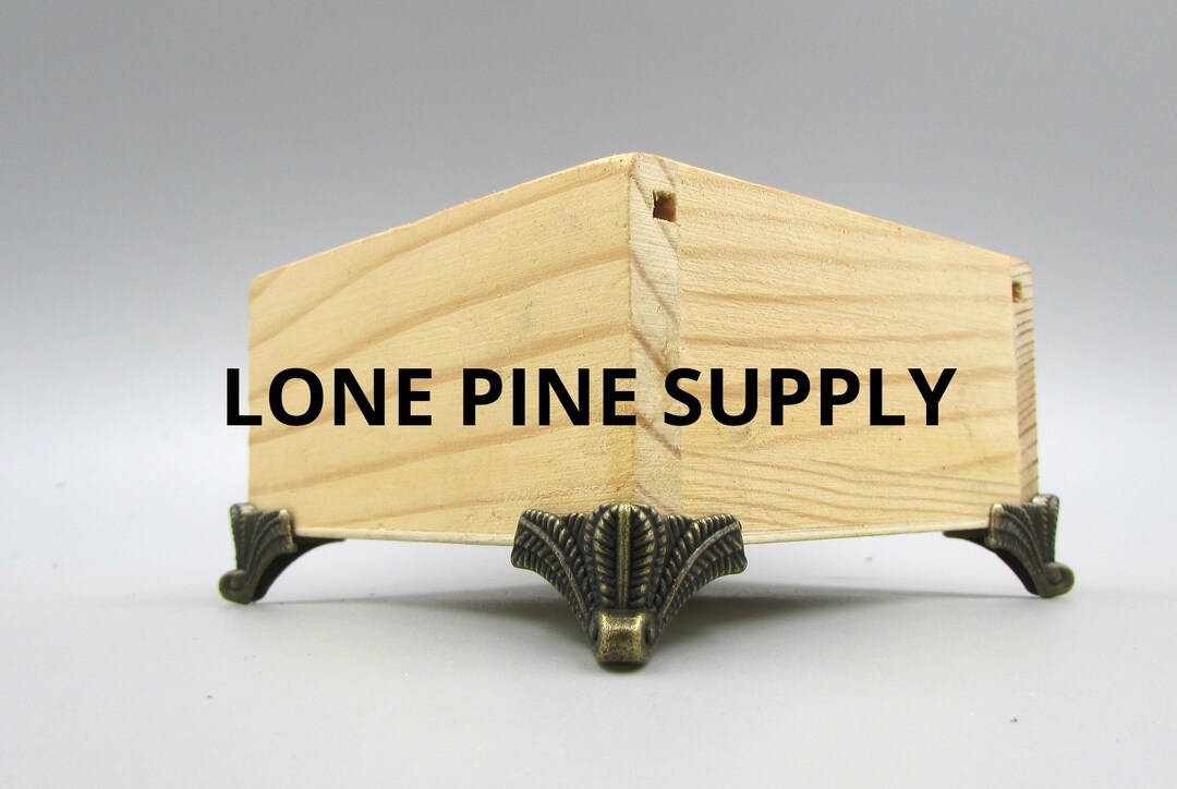 Antique Brass Claw Feet, Claw Feet, Box Feet, Antique Brass Plated Claw ...