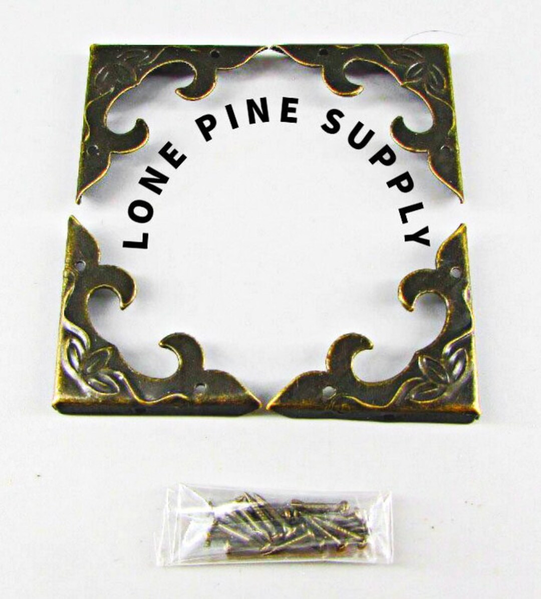 Brass Box Corners. Silver Box Corners, Antique Brass Box Corners ...