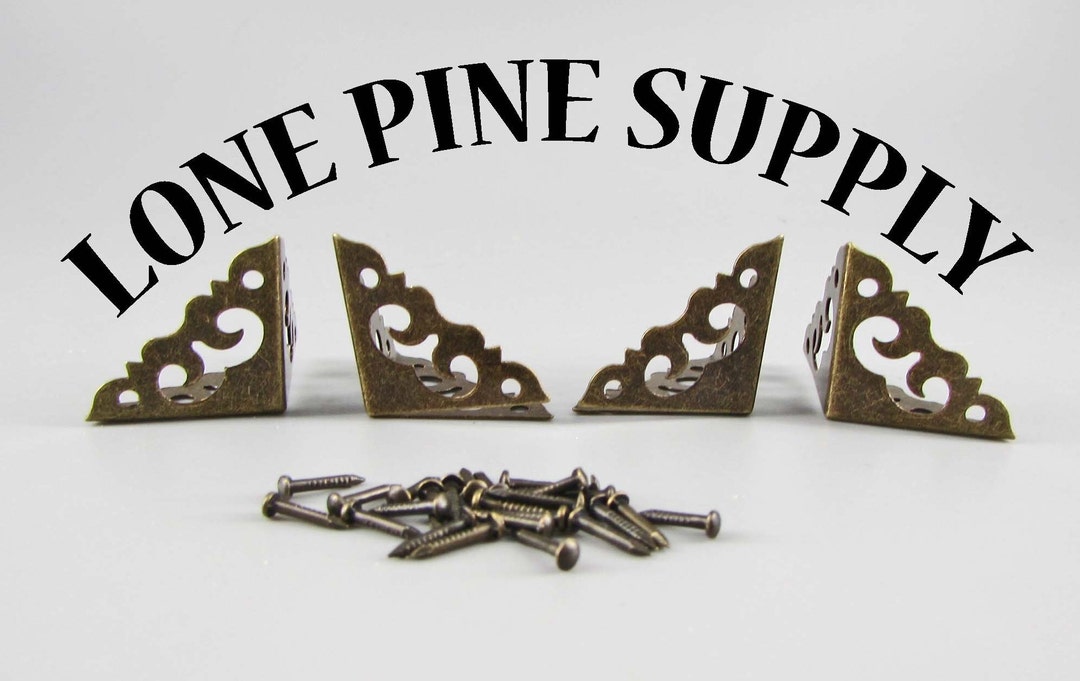 Brass Box Corners. Silver Box Corners, Antique Brass Box Corners ...