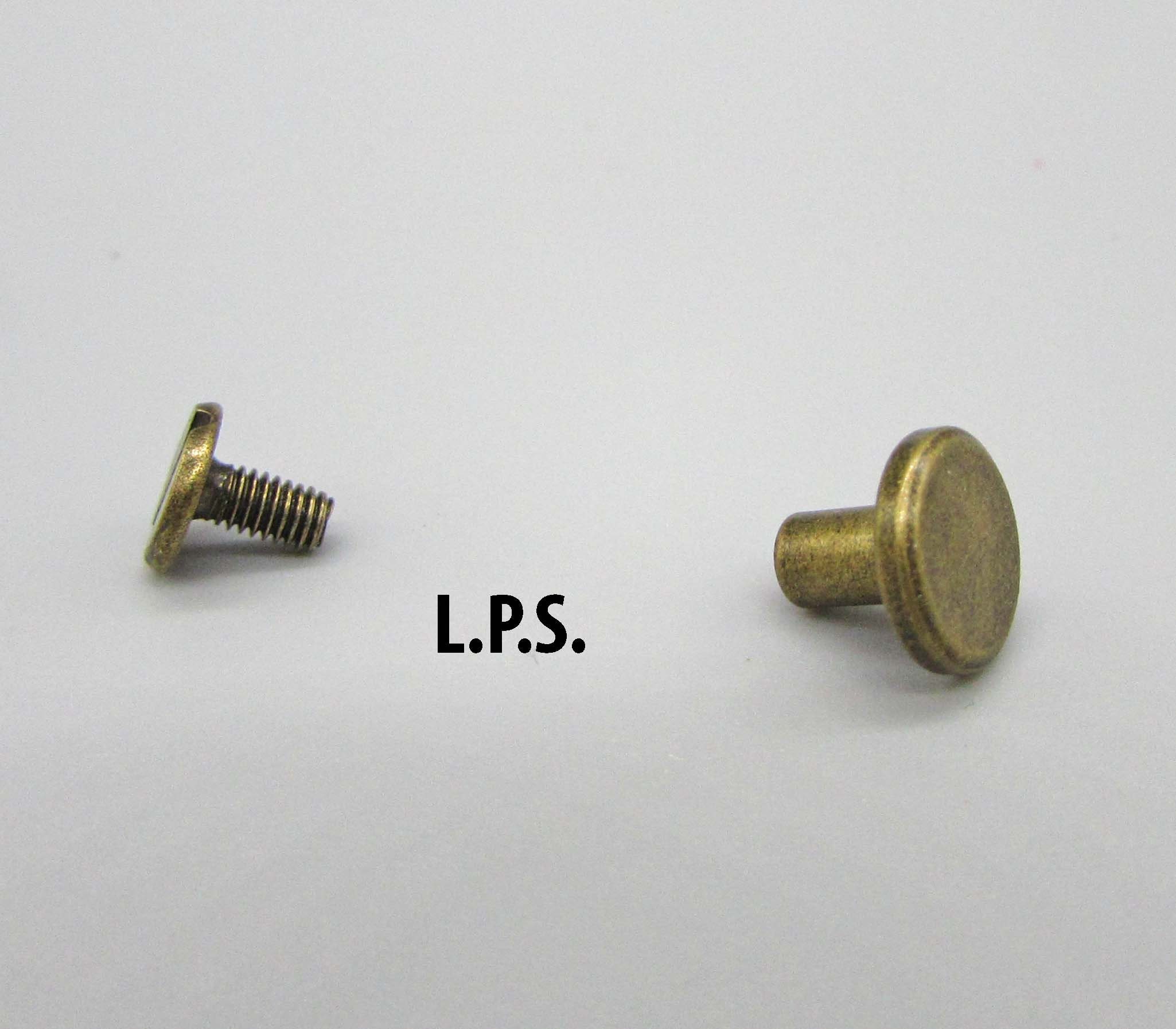 10 Antique Brass Sex Bolts Sex Bolts Double End Bolts Etsy