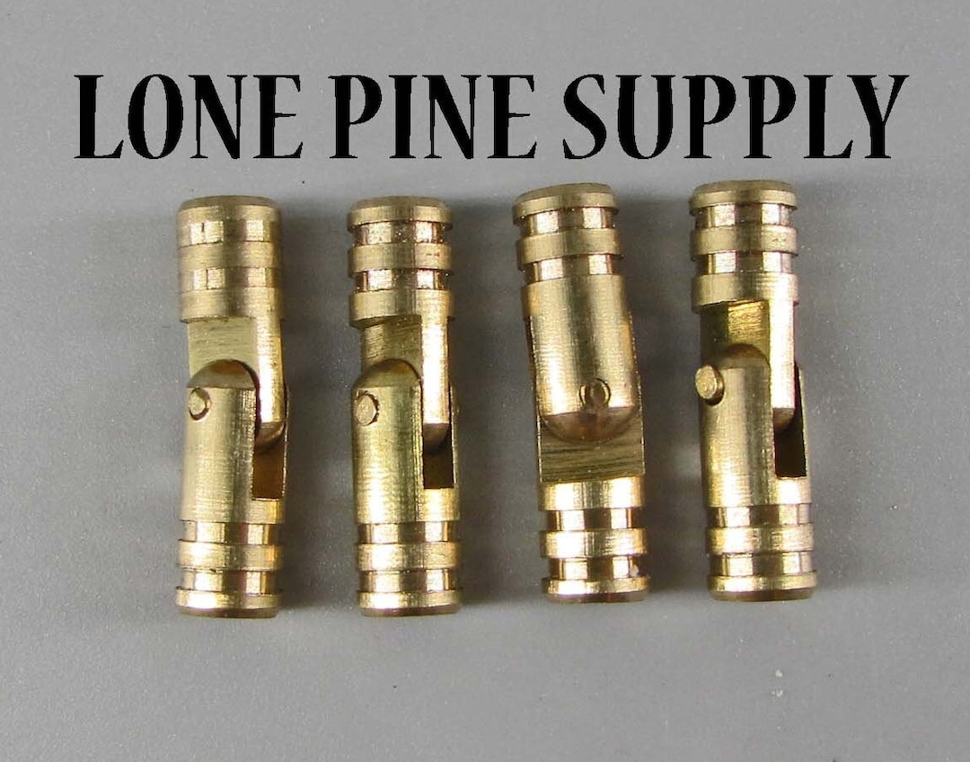 Solid Brass Barrel Hinges, 3/4 Inch Barrel Hinges, 1\8 Inch Diameter ...