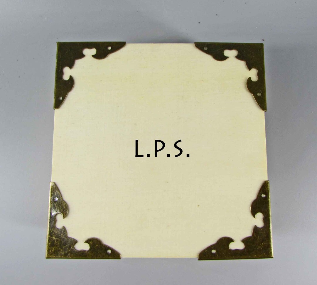 Antique Brass Box Corners, Box Corners, Antique Jewelry Box Corners ...