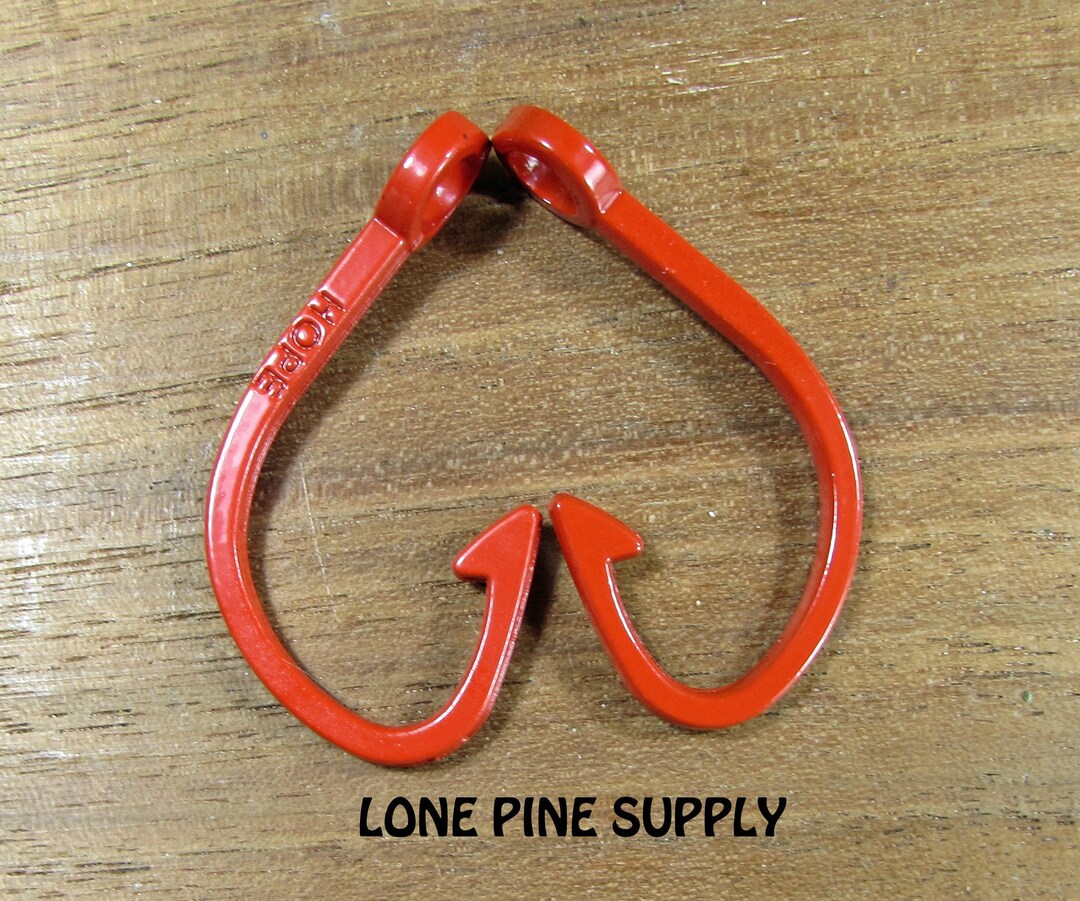 Red Fish Hook, 1 Inch Fish Hook, Large Fish Hook - Etsy