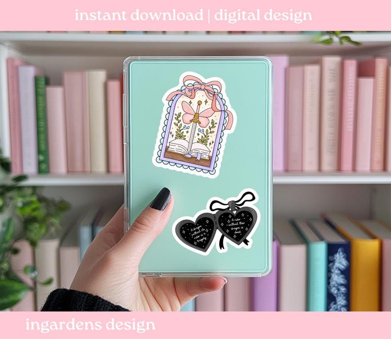 Fantasy Frame PNG, Bookish Png, Fantasy Bookish Png, Digital Download ...