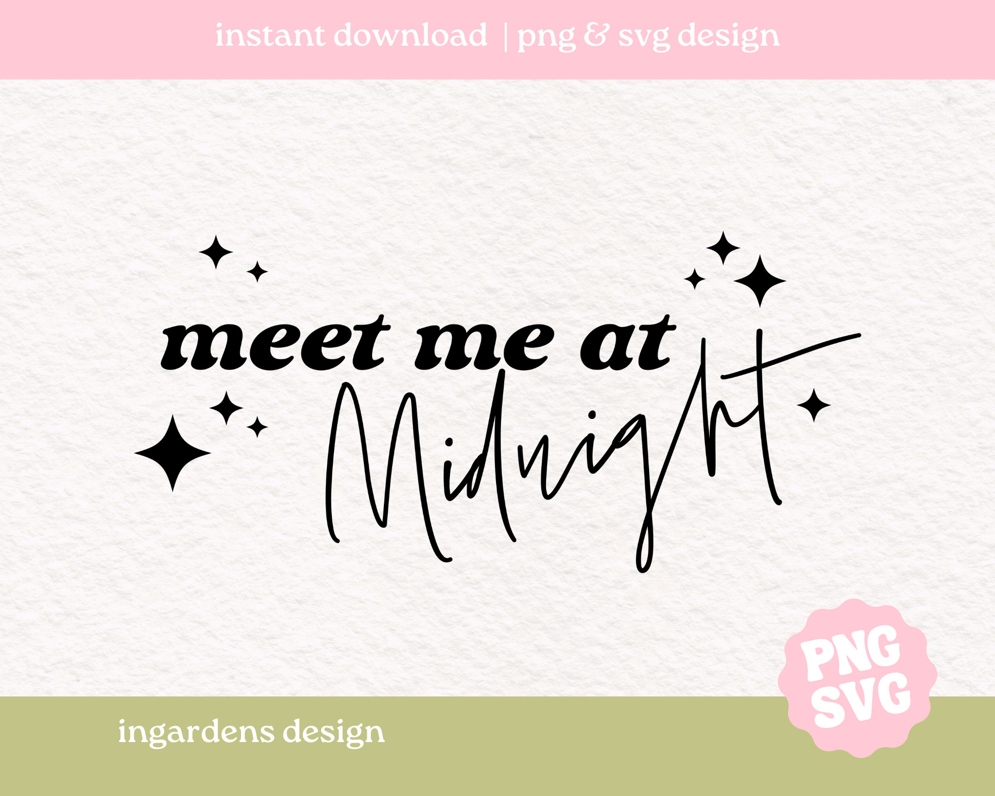 Meet Me at Midnight SVG PNG Boho Svg Retro Svg Svg for Tshirt Retro Shirt Svg PNG for Tshirt ...