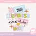 Girly Girl Seamless Pattern, Soft Girl Pattern, Digital Download ...