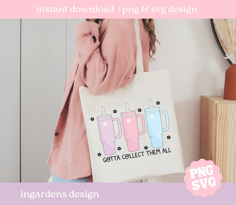 Gotta Collect Them All PNG SVG Funny Png Svg Design for - Etsy