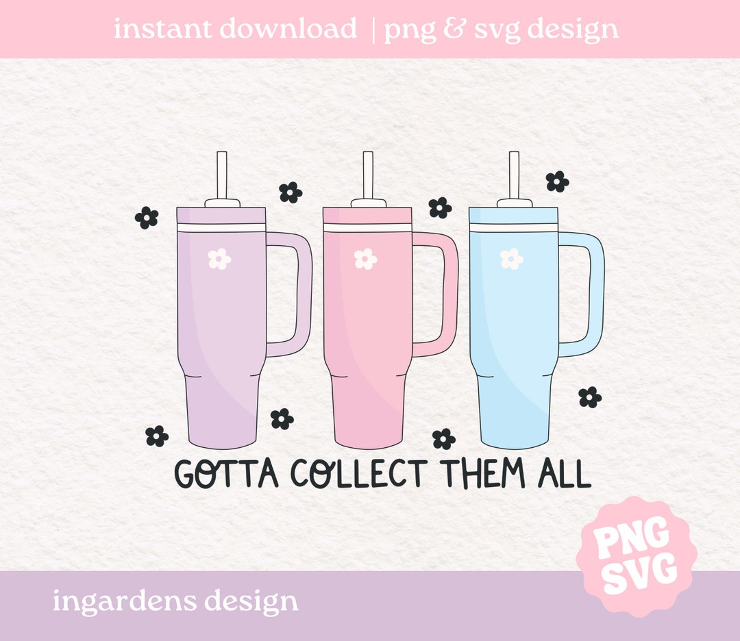 Gotta Collect Them All PNG SVG, Funny Png Svg, Design for T-shirt ...