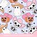 Howdy Boos Seamless Pattern, Ghost Halloween Western Cowboy Halloween ...