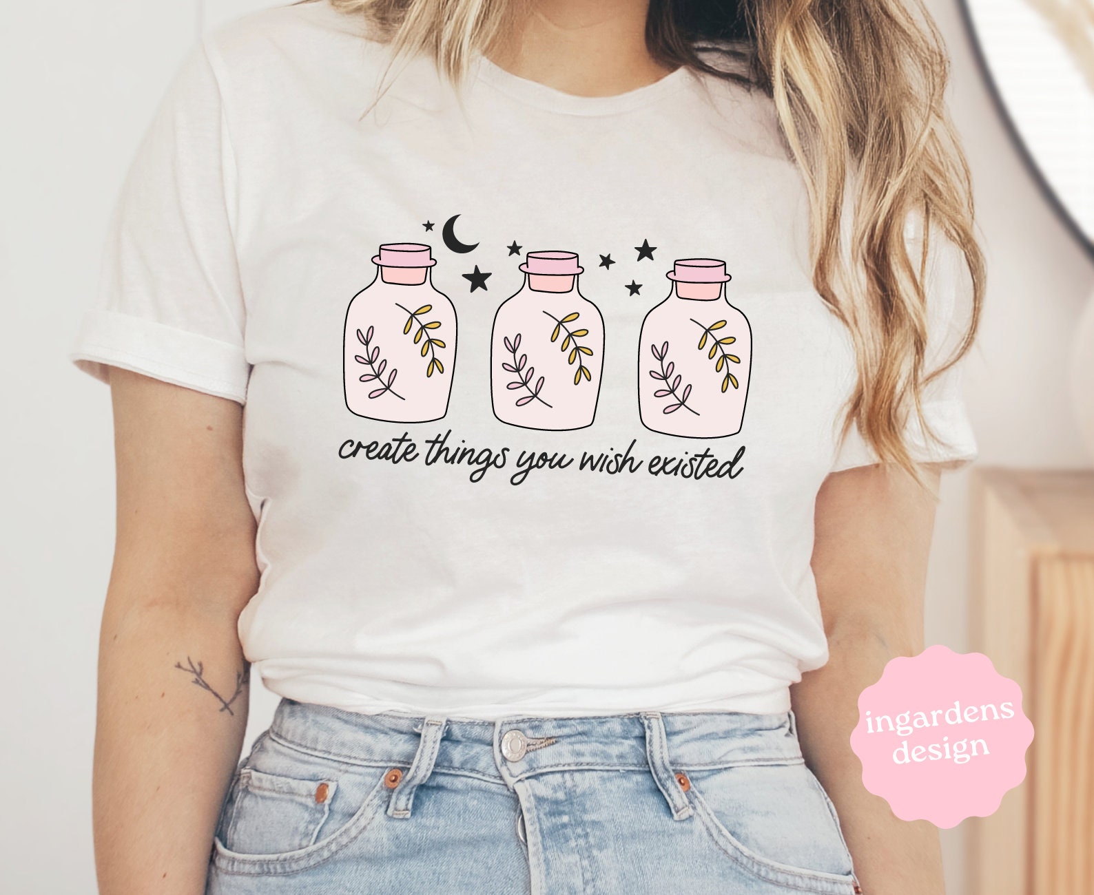 Create Things You Wish Existed SVG PNG Magic Boho Svg for - Etsy