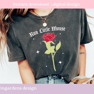 Run Little Mouse PNG SVG, Bookish Png Svg, Digital Download Art for T ...