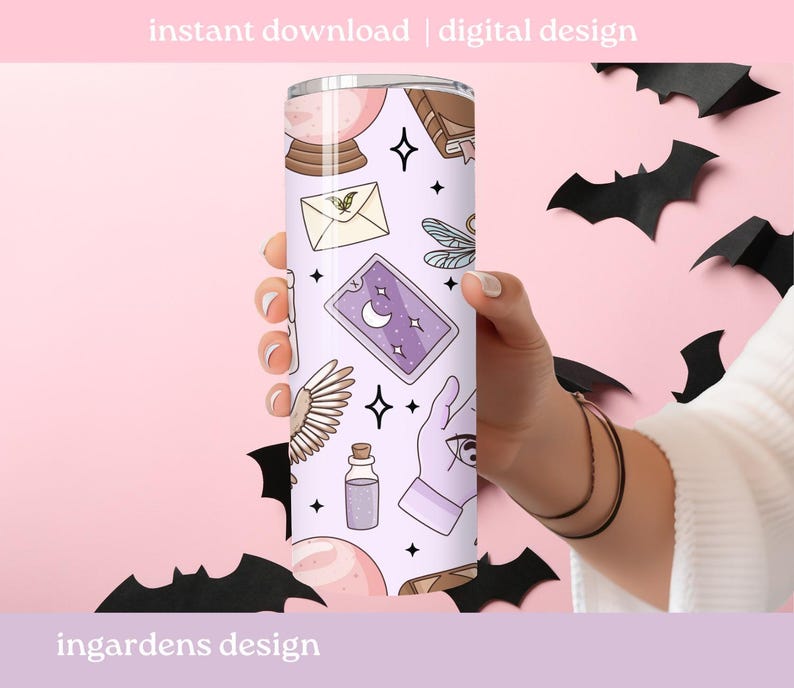 Magic Pattern, Magical Seamless Pattern, Mystical Pattern, Digital ...