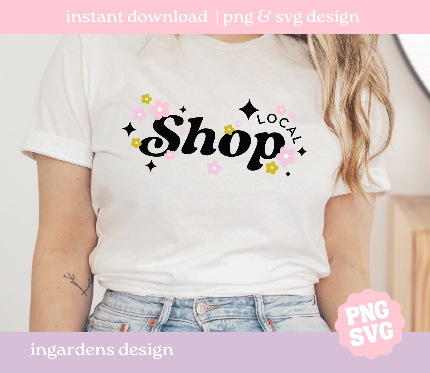 Shop Local SVG PNG, Small Business Svg Png, Digital Download - Etsy