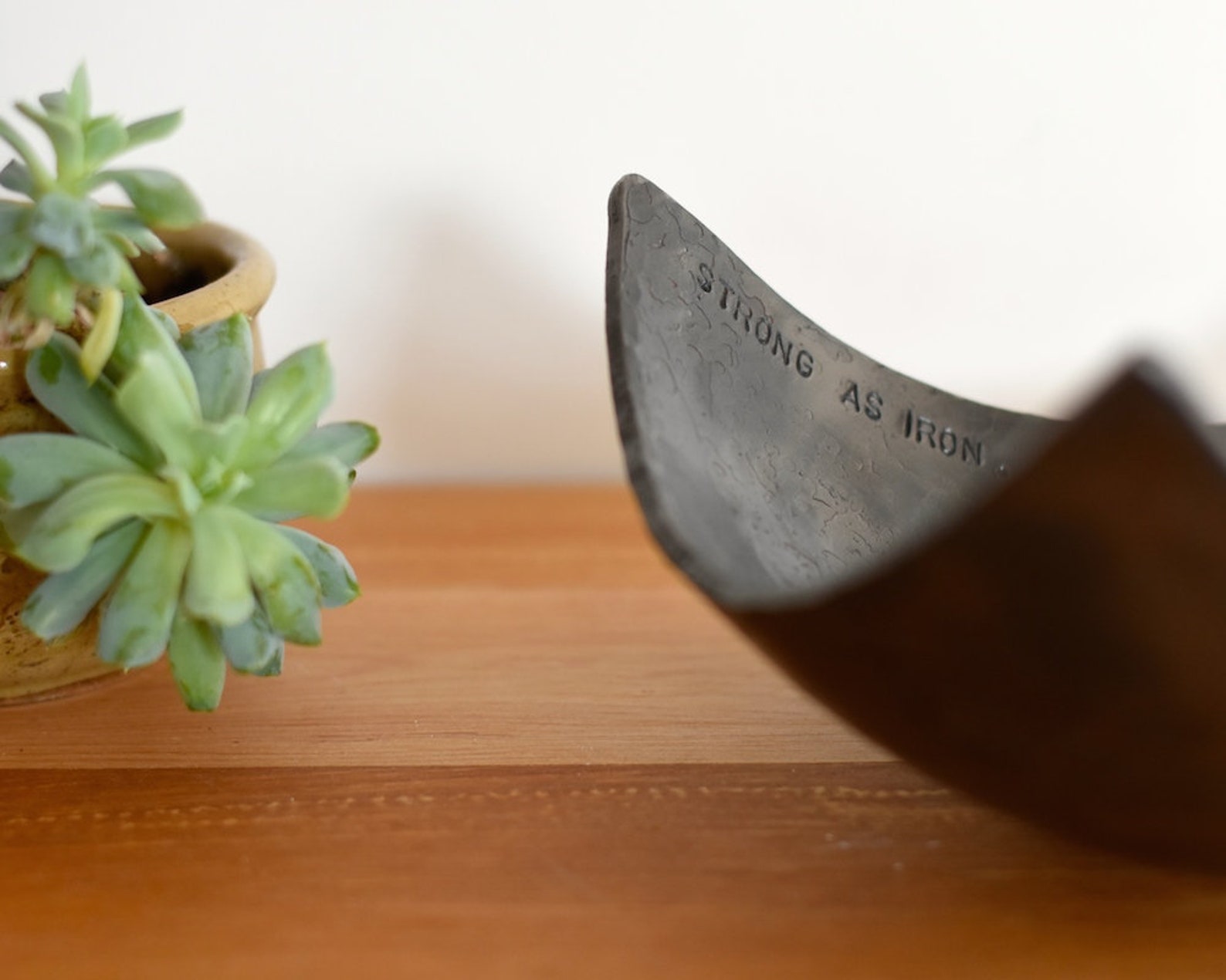 6th Anniversary Gift Hand Forged ANGULAR BOWL With or Without ...
