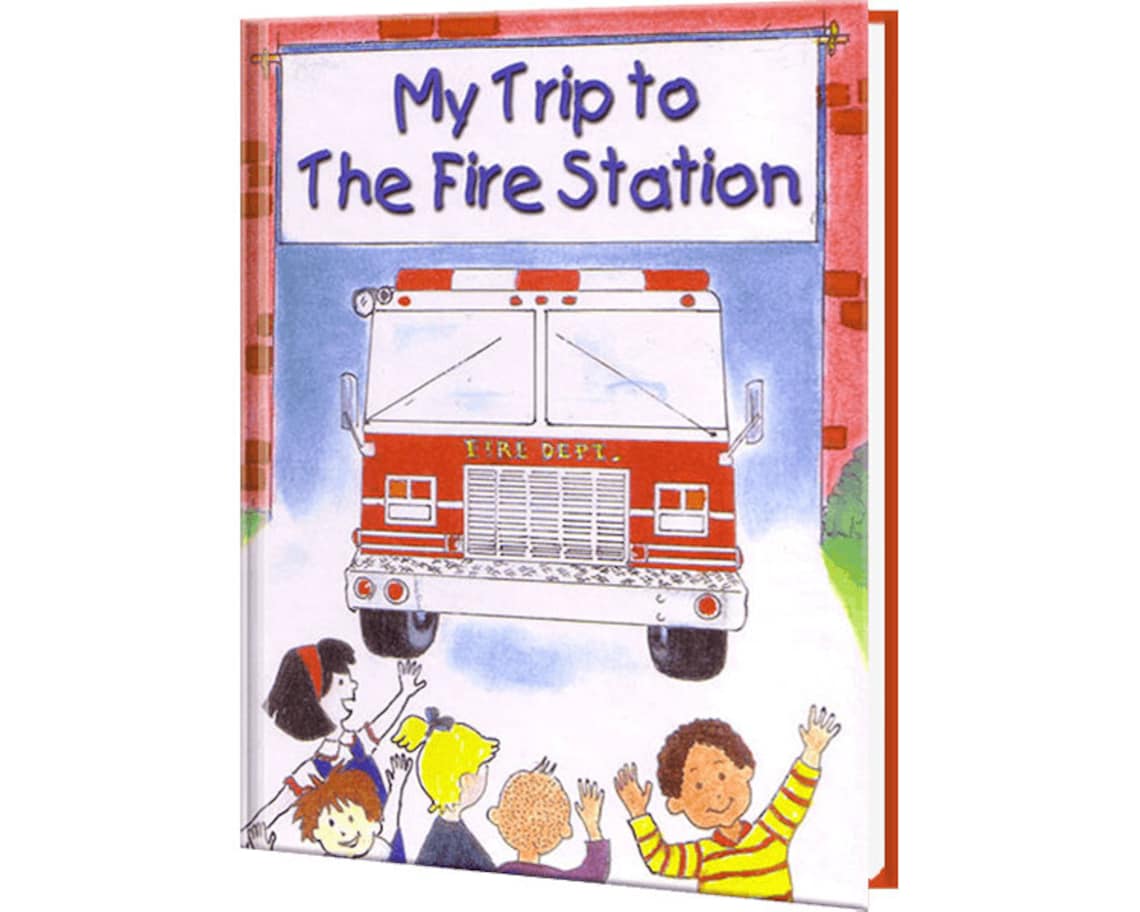Personalized Children's Books, My Trip to the Fire Station - Etsy
