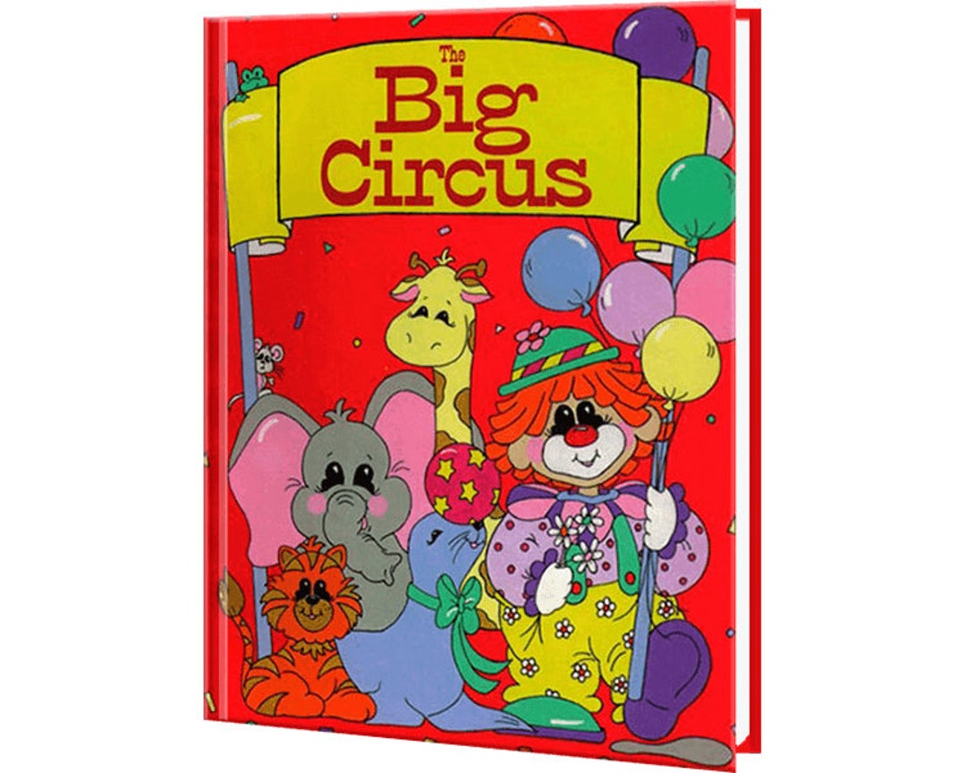Personalized Children's Books, Big Circus - Etsy