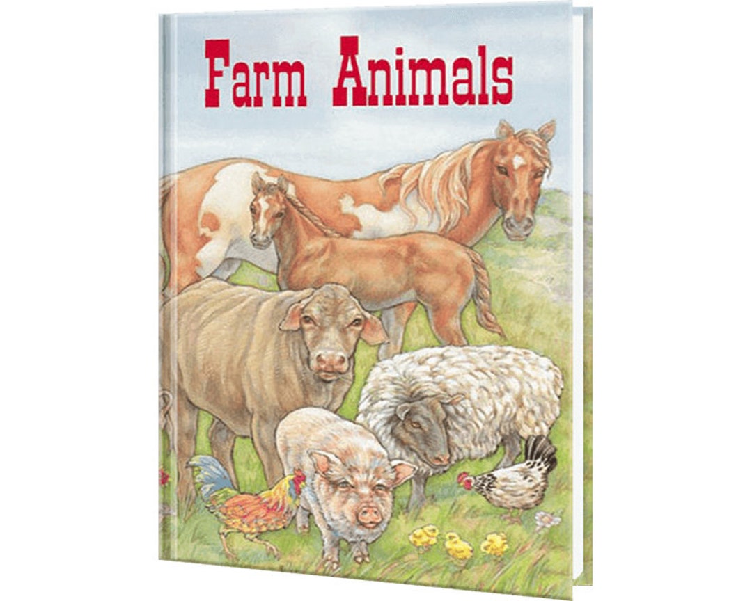 Personalized Children's Books, Farm Animals - Etsy