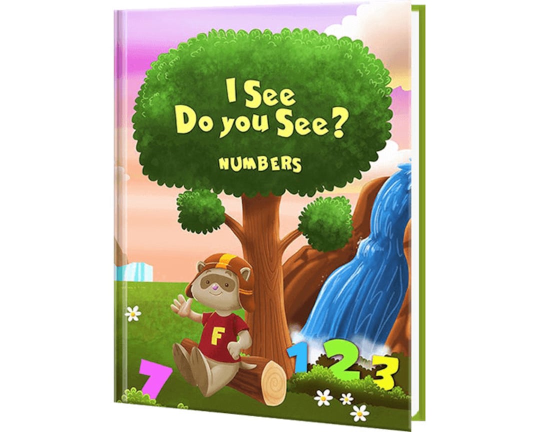 Personalized Children's Books, I See Do You See? Numbers - Etsy