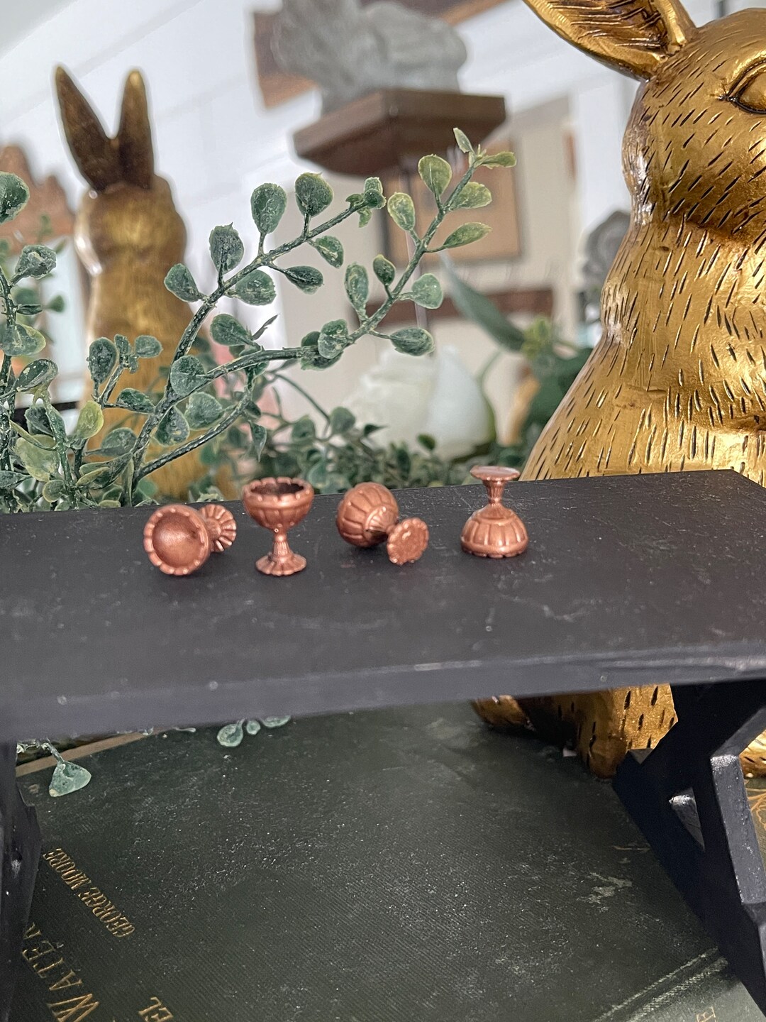 Resin 3D Printed Goblet 1:12 Dollhouse Miniature Vintage Goblet Set of ...