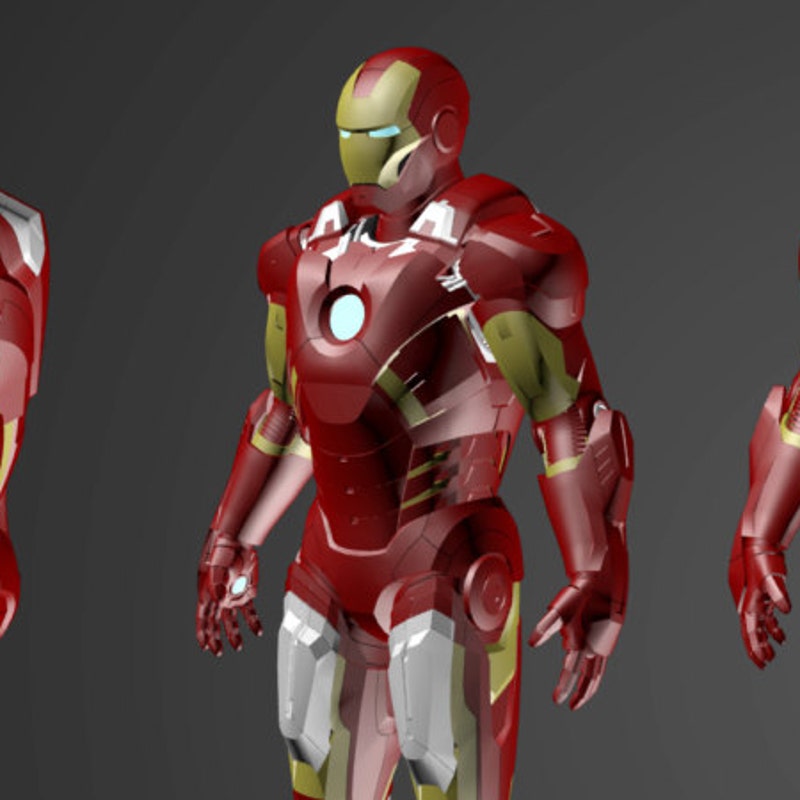 Realistic Iron Man Suit - Etsy