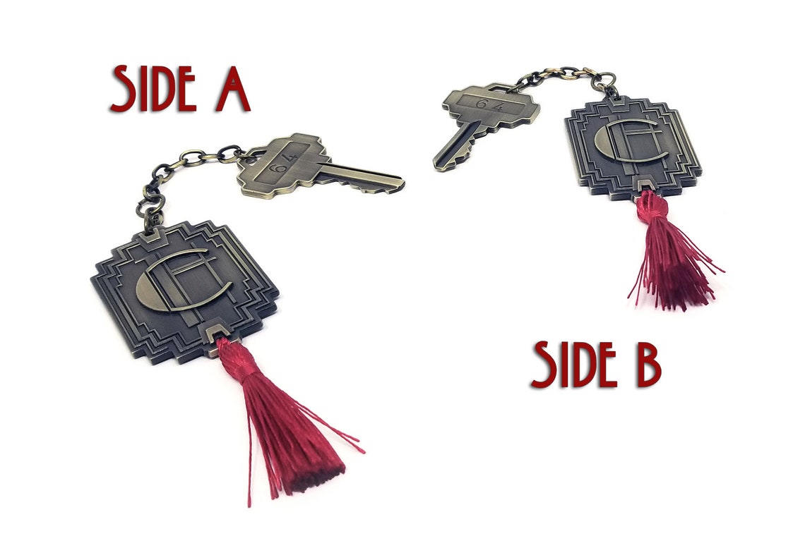 AHS Hotel Cortez Room 64 Key Prop Replica - Etsy