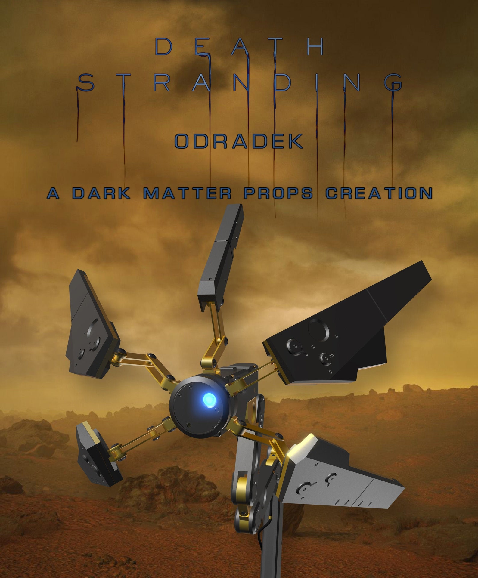 Death Stranding Sam's Odradek - 3D Model - Screen Accurate - Etsy Canada