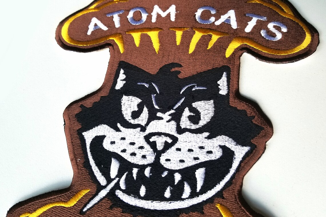 Fallout Atom Cats the Kings Small & Large Embroidered - Etsy